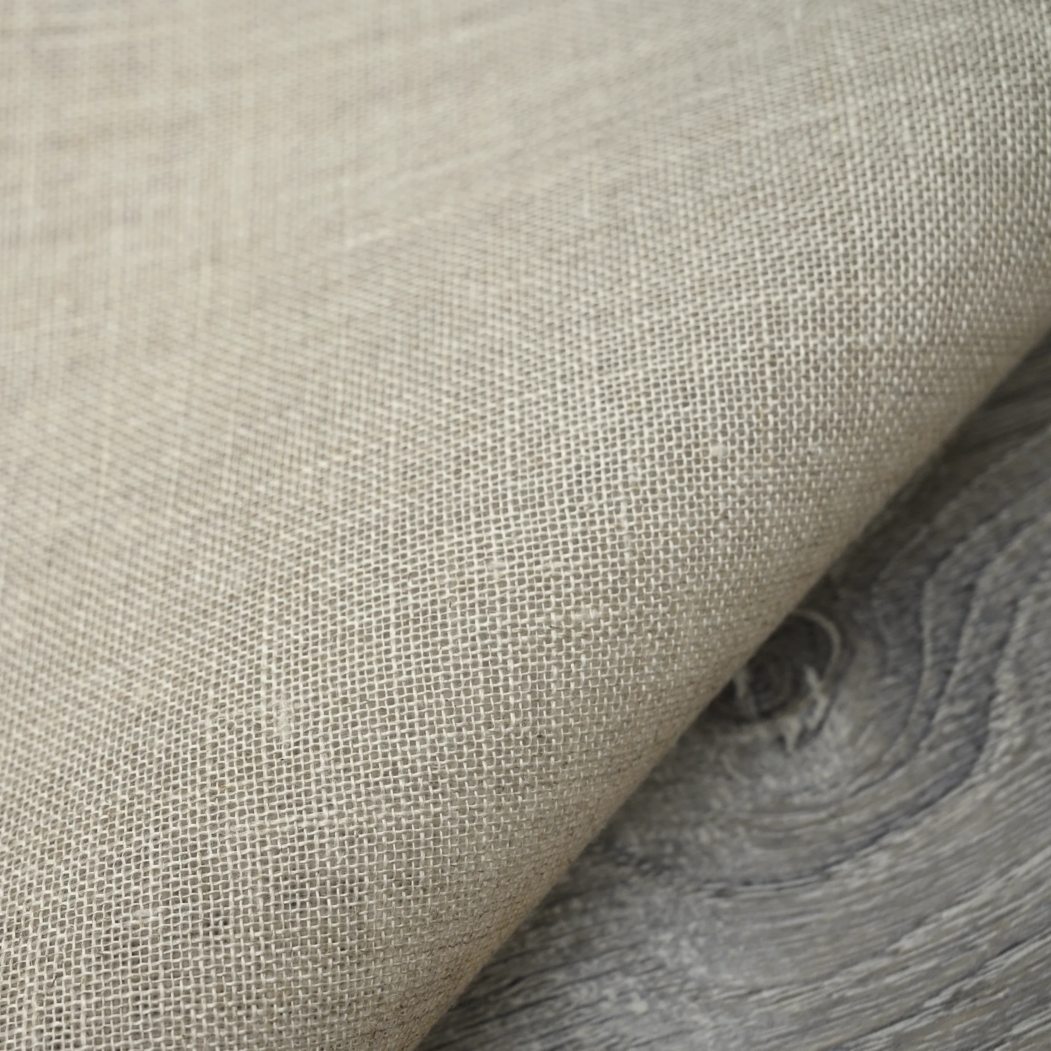 Natural Linen Scrim Fabric - 120