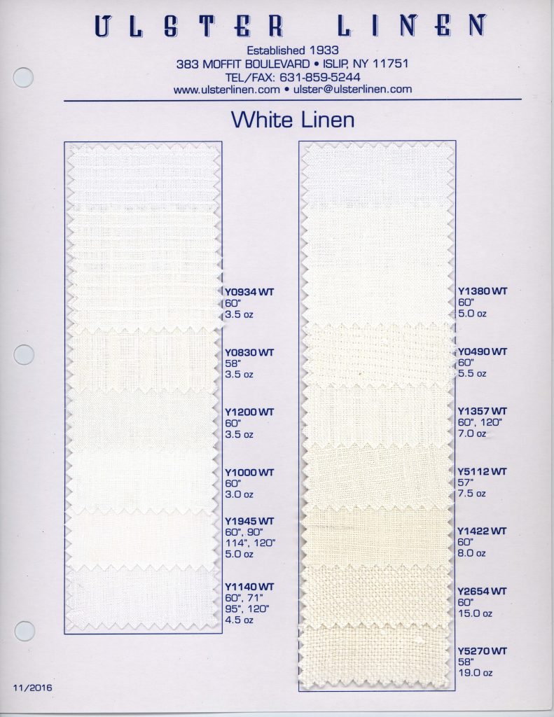 White Linen - Ulster Linen