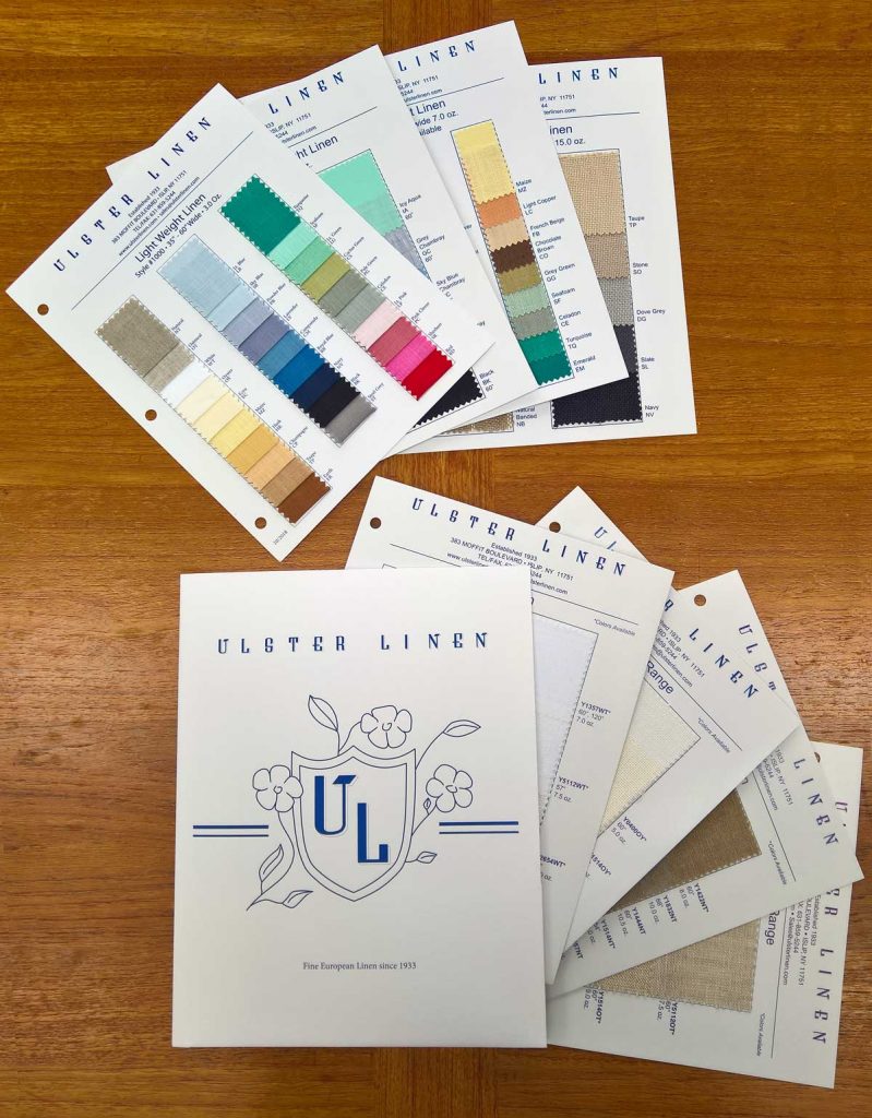 Complete Linen Swatch Folder - Ulster Linen
